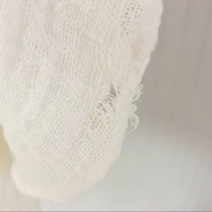 S.Line | Tops | Offwhite Layered Woven Top With Bead Embellishment ...